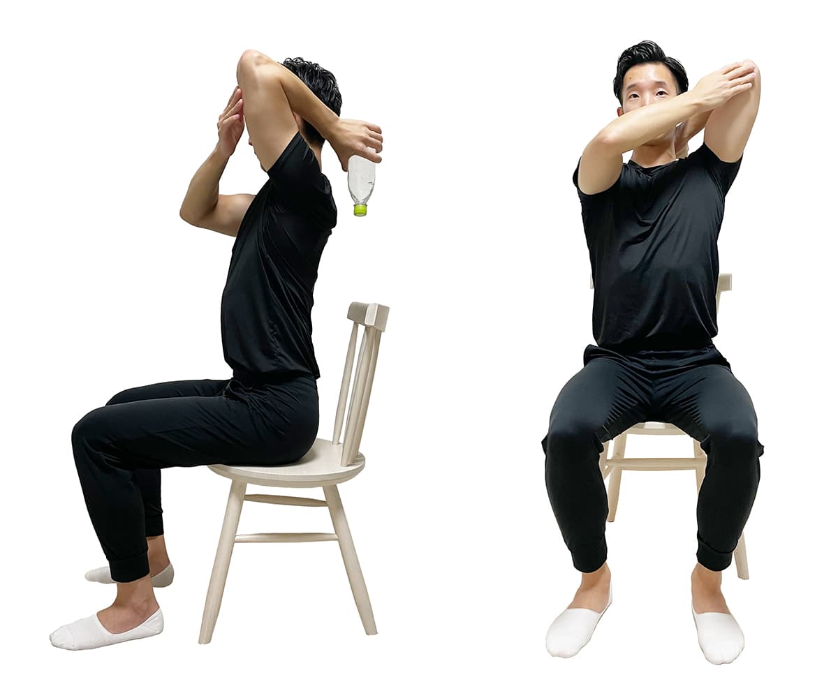 【連載】自宅で簡単にできる筋肉トレーニング！ 第5回目の種目は＂フレンチプレス＂です 二の腕の引き締め、筋力アップに効果的です - MONOCOTO｜ モノがわかる コトが見える｜モノコト