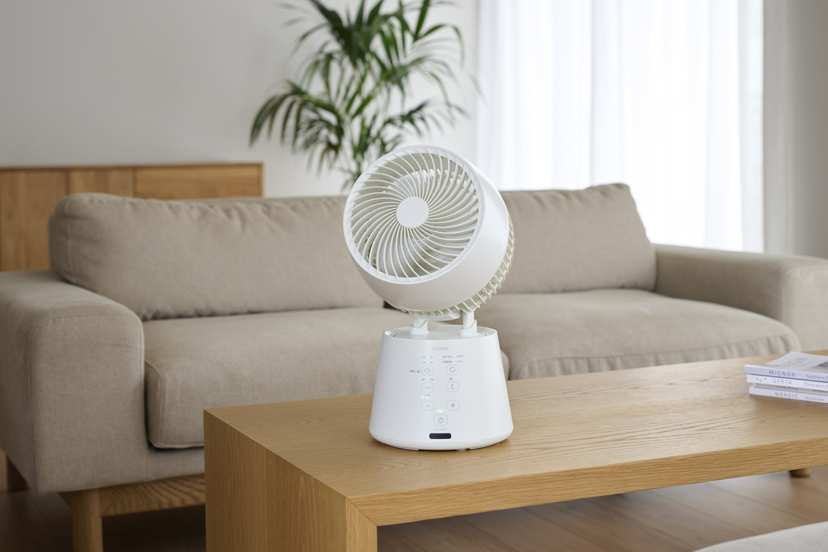 [シロカ]コンパクトながらパワフルな風量で部屋のすみずみまで風を届けてくれるサーキュレーター登場！ 植物由来のカラー5色を用意 - MONOCOTO｜ モノがわかる コトが見える｜モノコト
