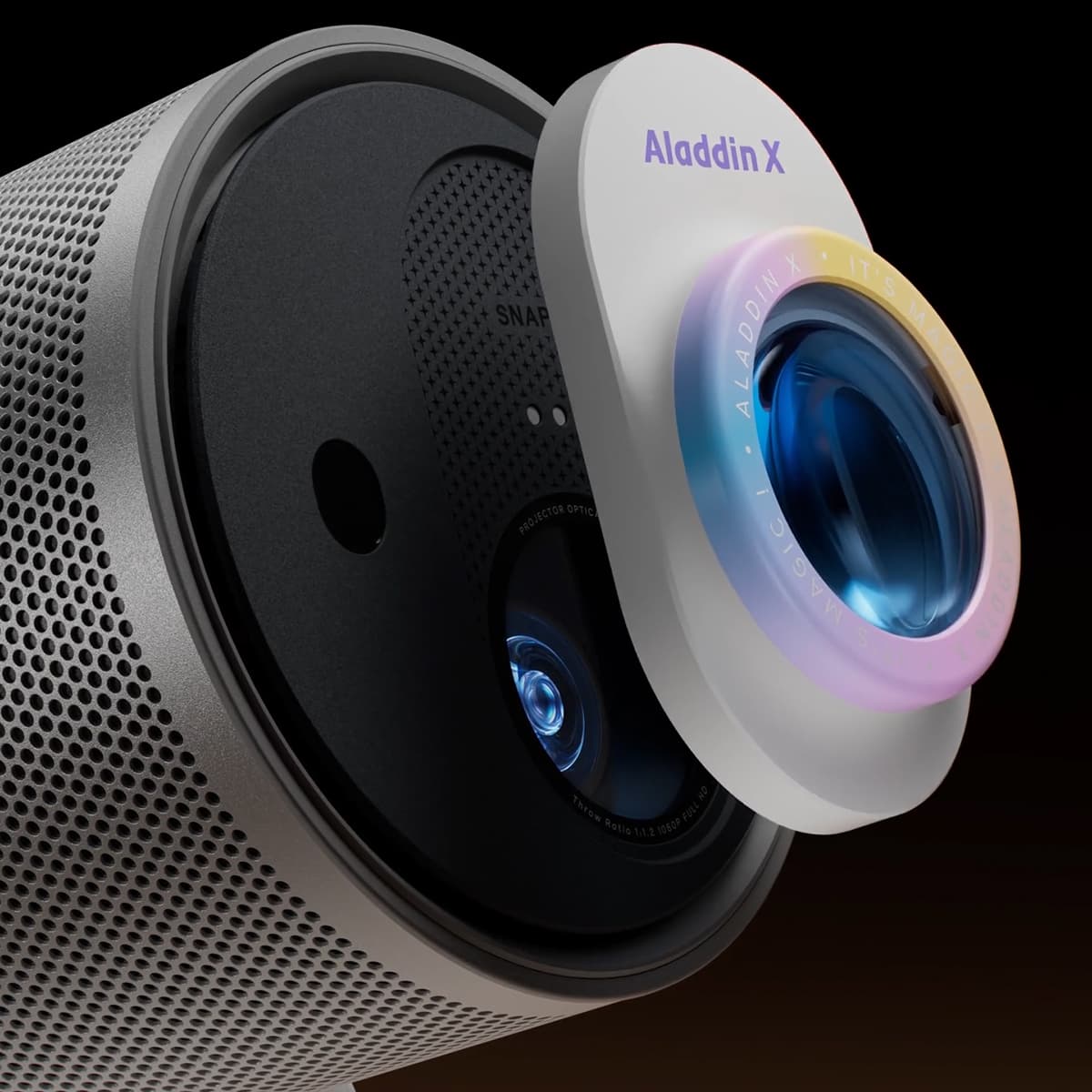 [Aladdin X]ブランド初！バッテリー内蔵ポータブルプロジェクター 応援購入サービス＂Makuake＂にて先行発売を10月17日より開始 ...